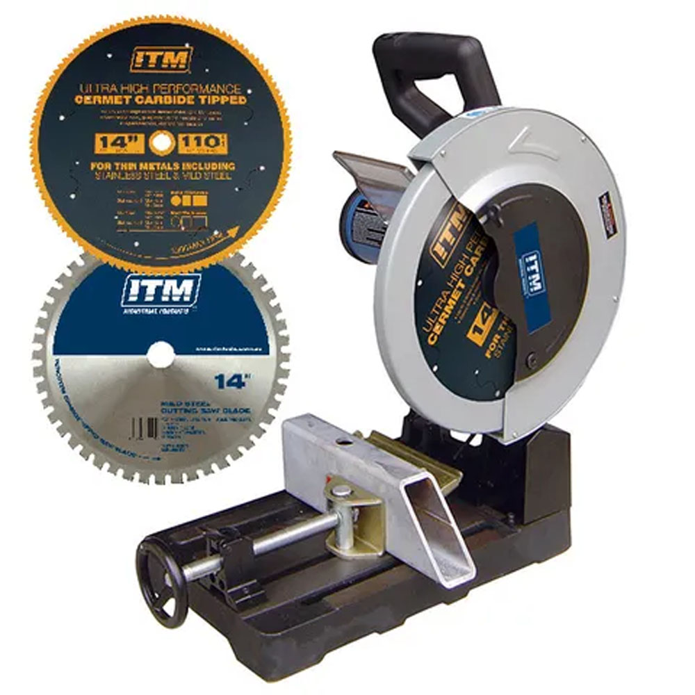 Drop saw for metal store